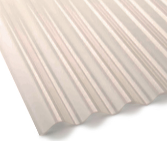 Comprar Policarbonato Ondulado 0,5mm Bronce 0,81x2,0mts | DVP Chile