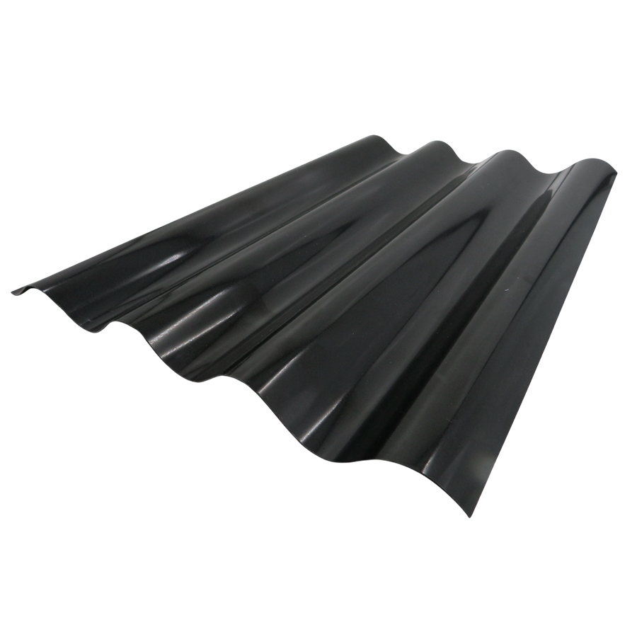 Comprar Policarbonato Polionda No Traslucido 0,7mm Negro Mate 0,81x2,5m ...